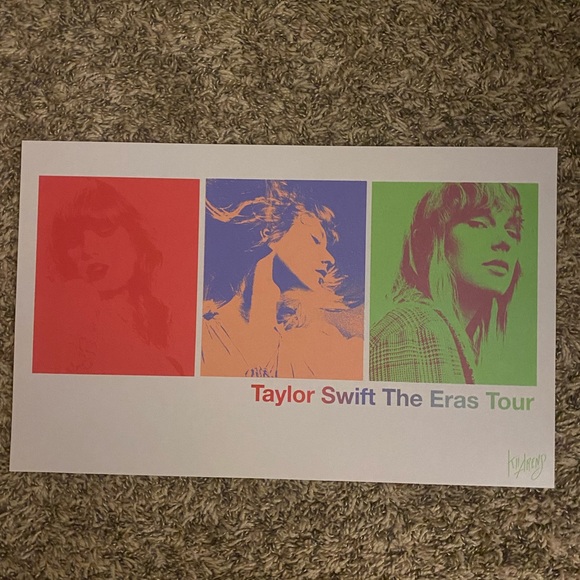 Taylor Swift | Wall Decor | Taylor Swift The Eras Tour Poster | Poshmark